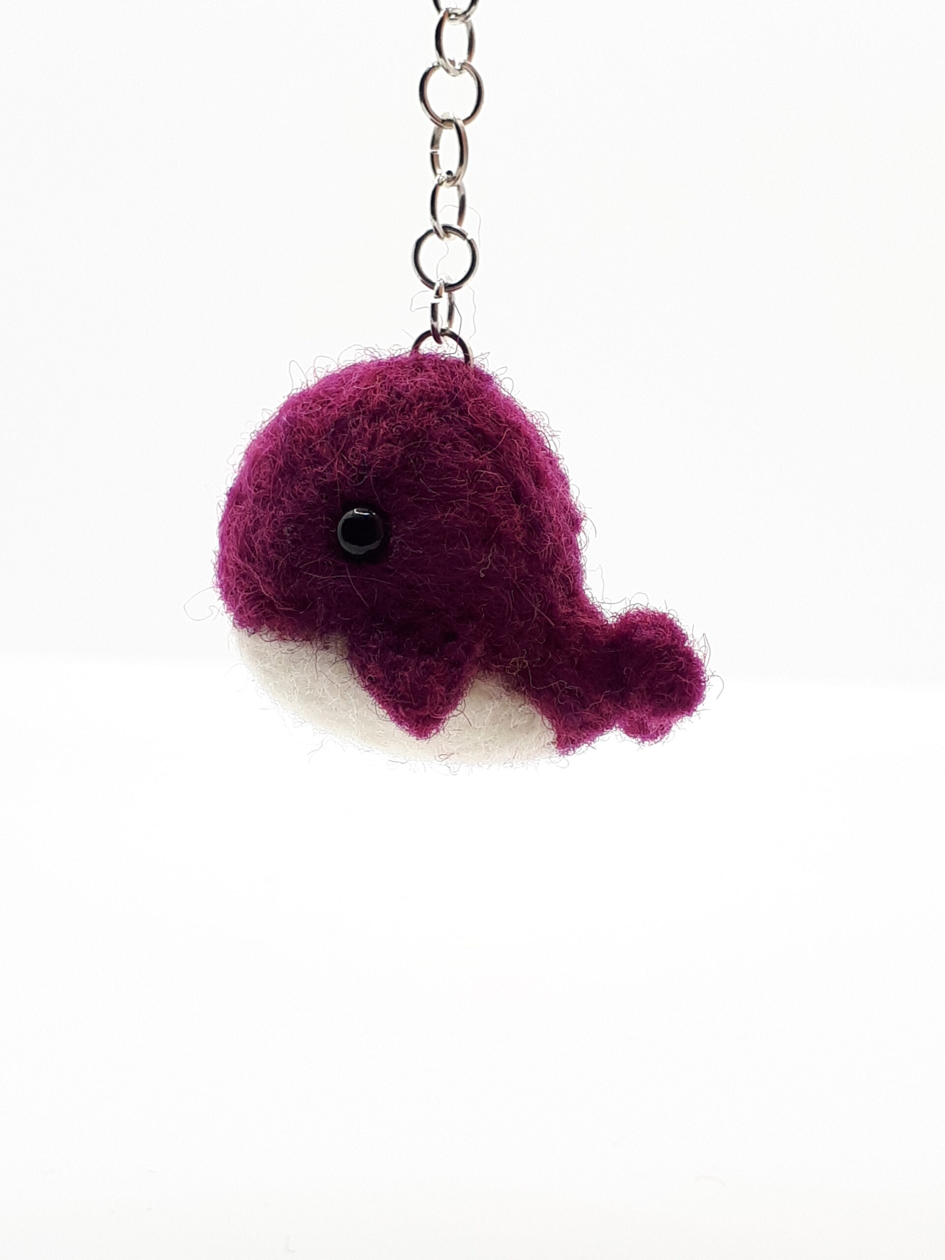 Purple Whale Keychain – Fairy Overlord Designs