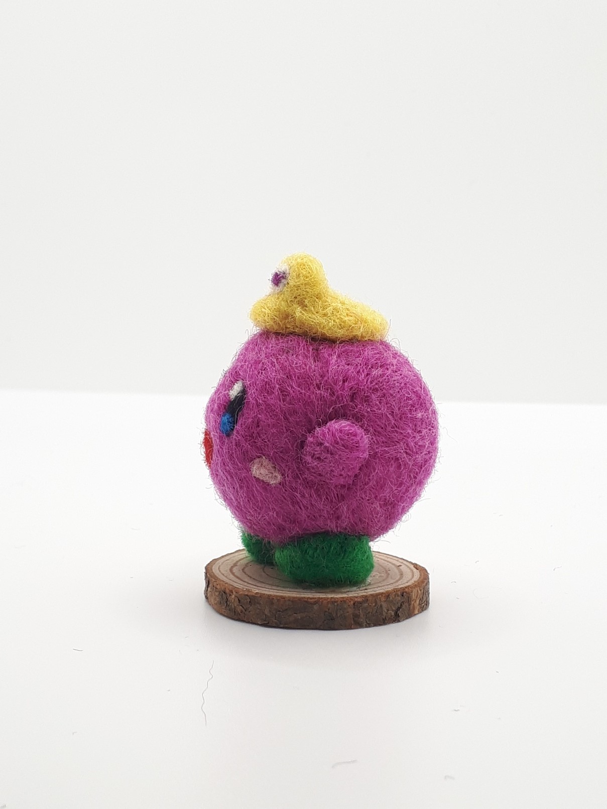 Fuchsia Video Game Guy in a Yellow Hat – Fairy Overlord Designs