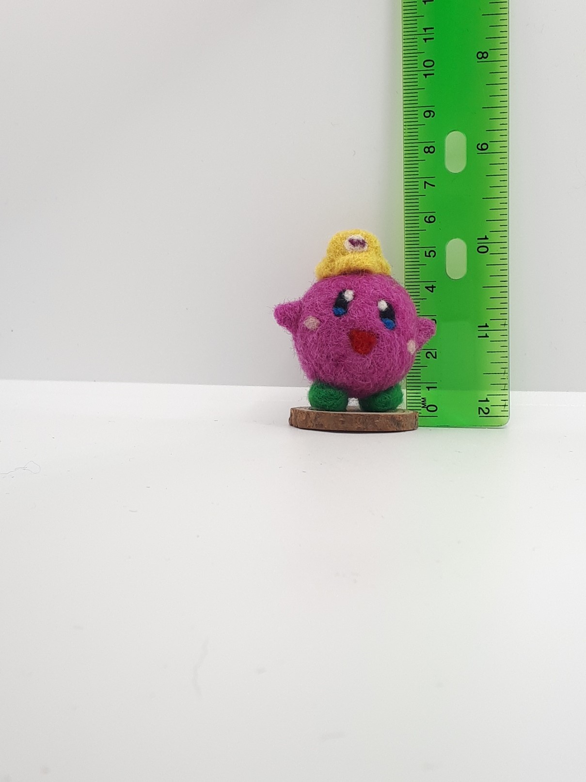 Fuchsia Video Game Guy in a Yellow Hat – Fairy Overlord Designs